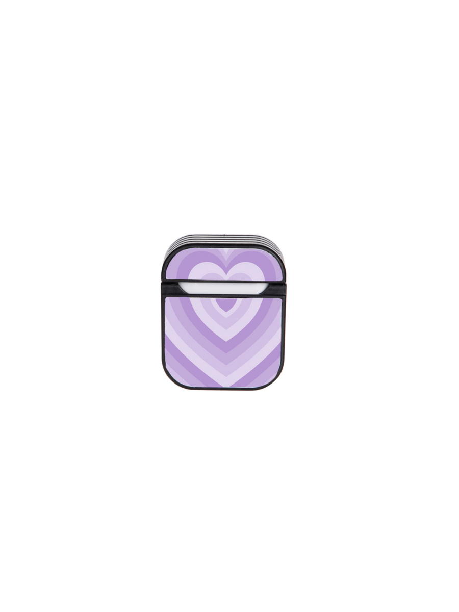 Lilac hearts airpod case – Sunbay Cases